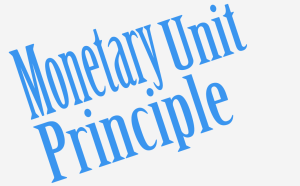 Monetary Unit Principle