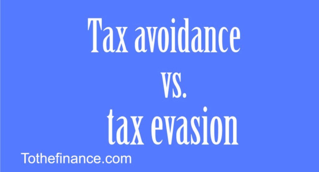 Tax avoidance vs tax evasion, important information for business owners